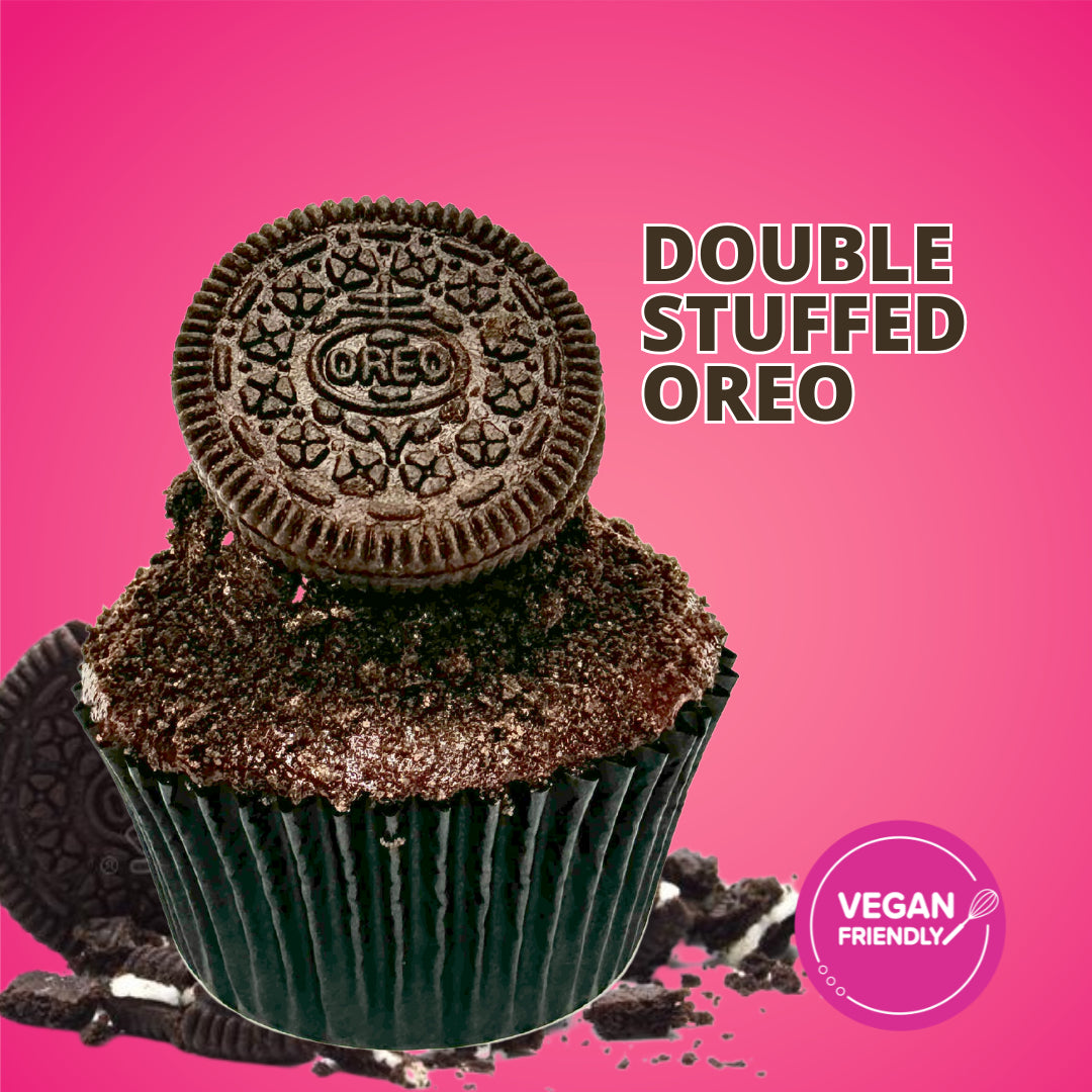 Double Stuffed Oreo (V) – Sugar Rush Bakery Cupcakes Cakes