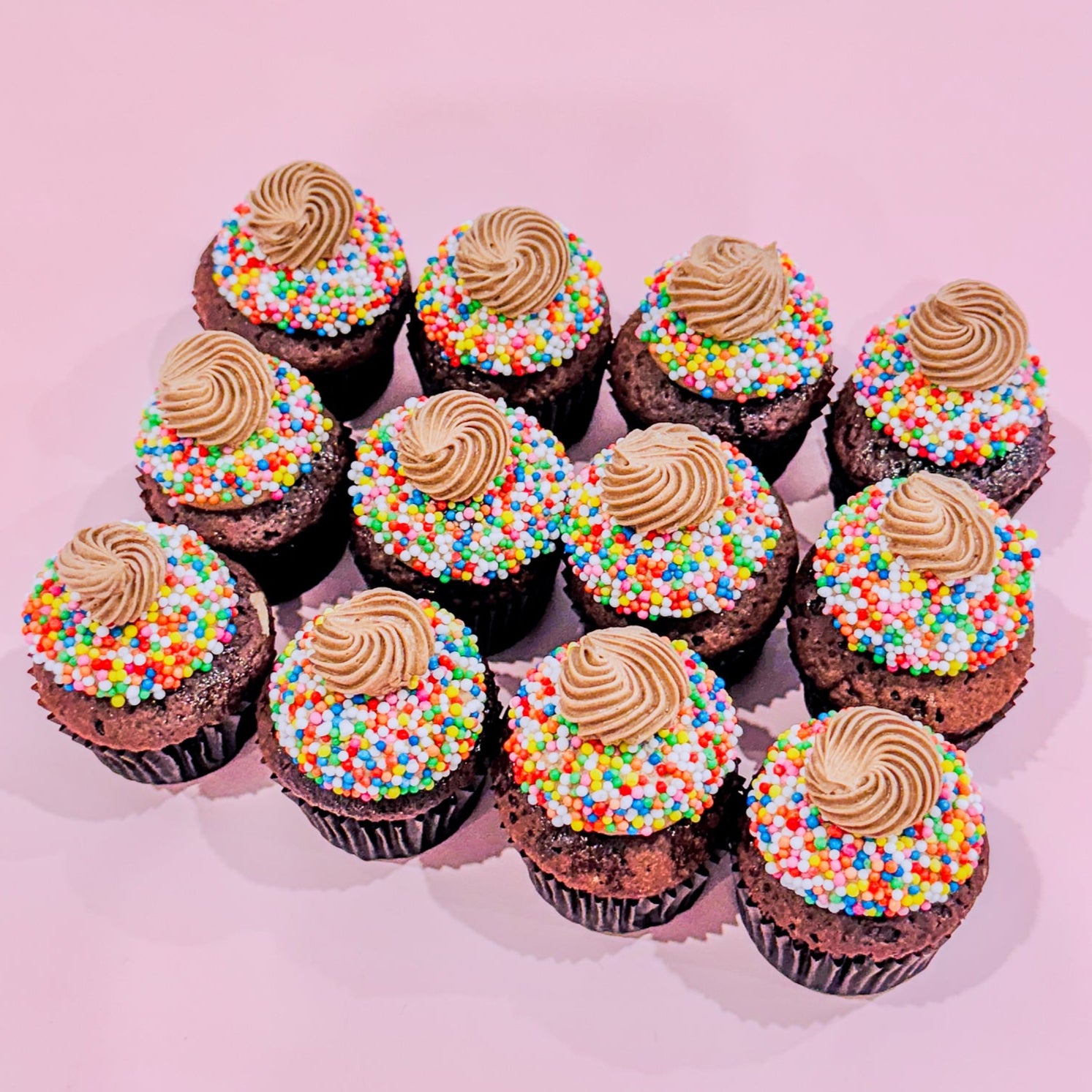 Mini Freckle Vegan Cupcakes | Sugar Rush Bakery – Sugar Rush Bakery ...