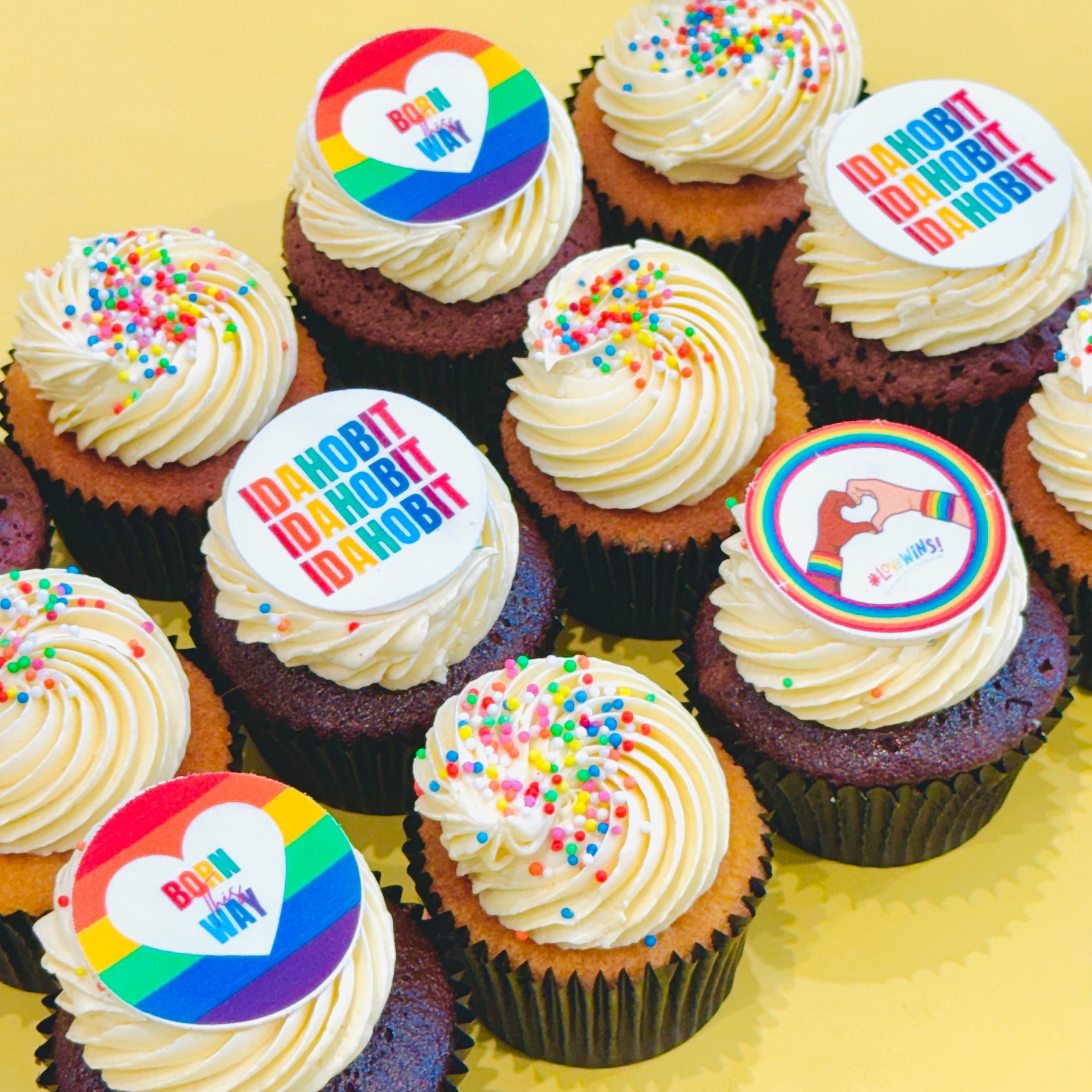 IDAHOBIT Cupcakes | Sugar Rush Bakery – Sugar Rush Bakery Cupcakes Cakes