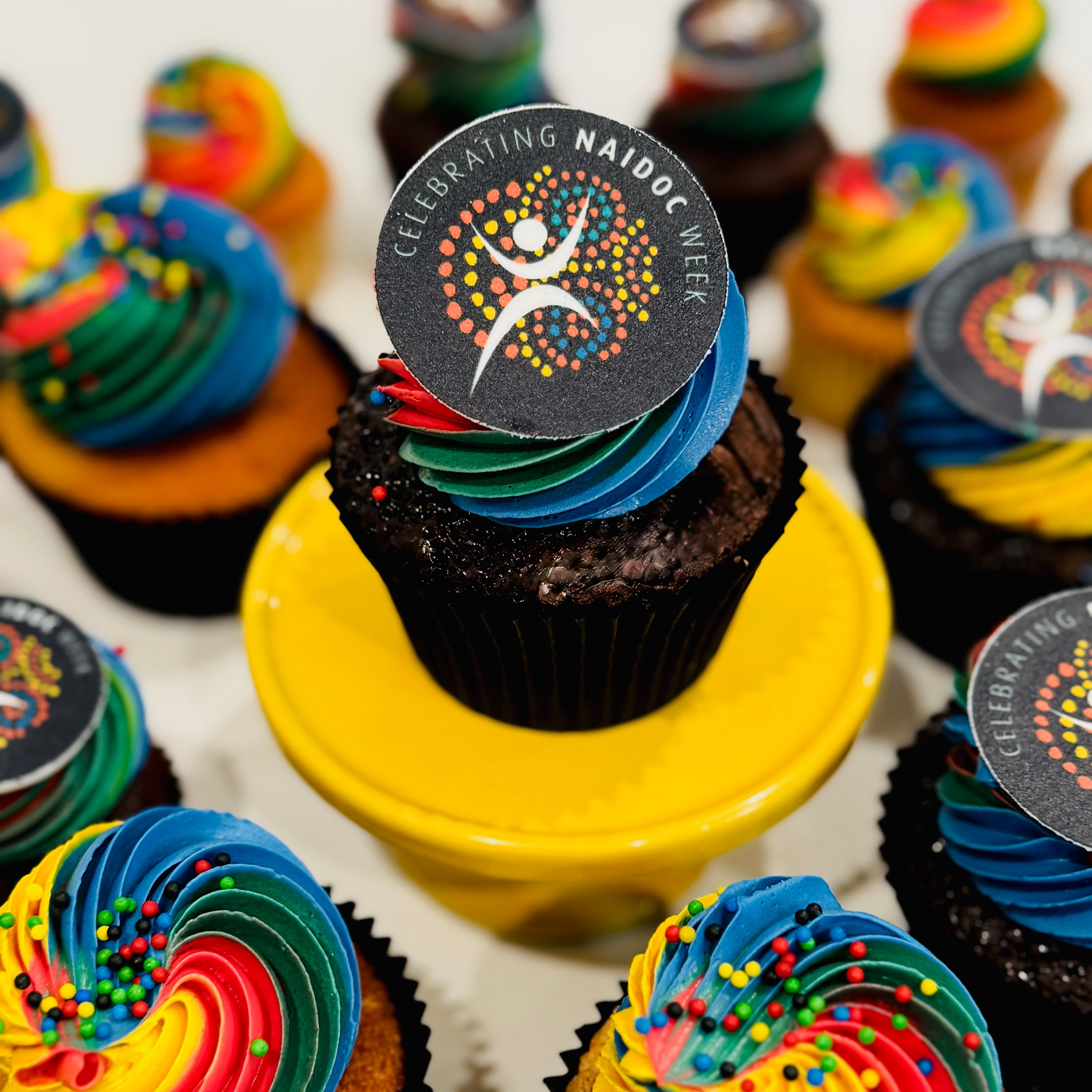 NAIDOC Week Cupcakes | Sugar Rush Bakery – Sugar Rush Bakery Cupcakes Cakes