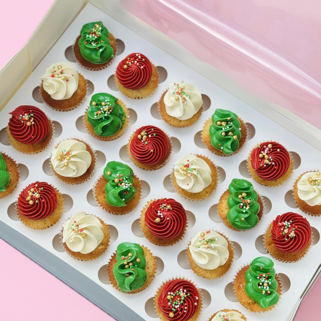 Mini Christmas Cupcake Gift Box | Festive Cupcakes Perth. – Sugar Rush ...