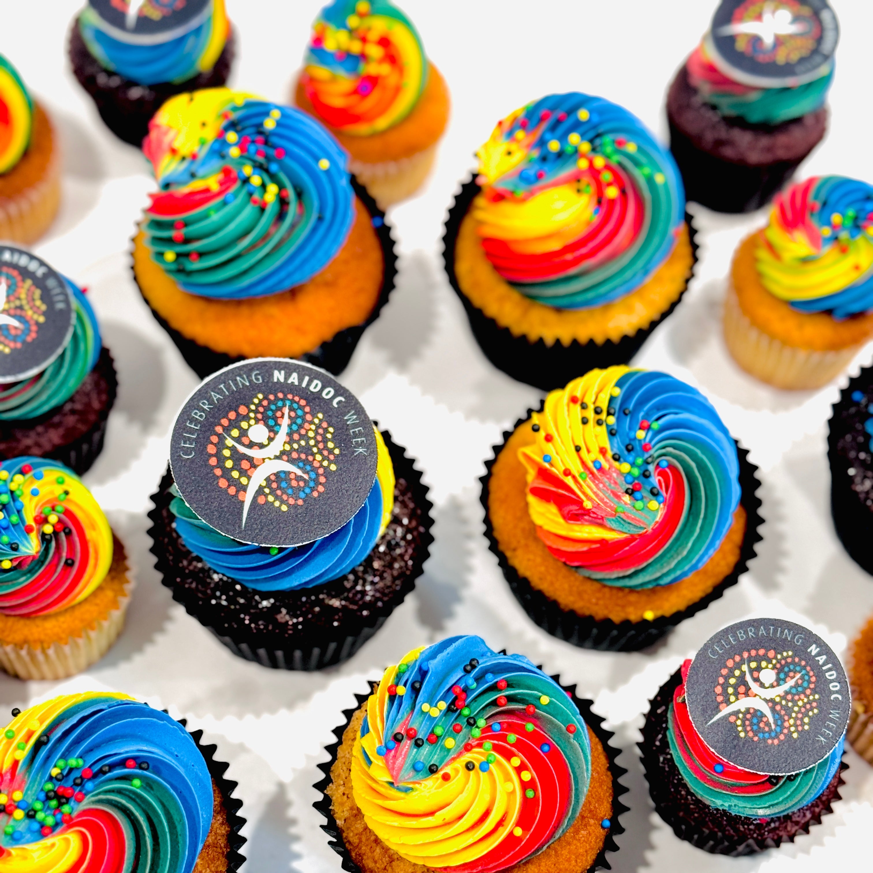 NAIDOC Week Mini Cupcakes | Gluten-Friendly Vegan – Sugar Rush Bakery ...