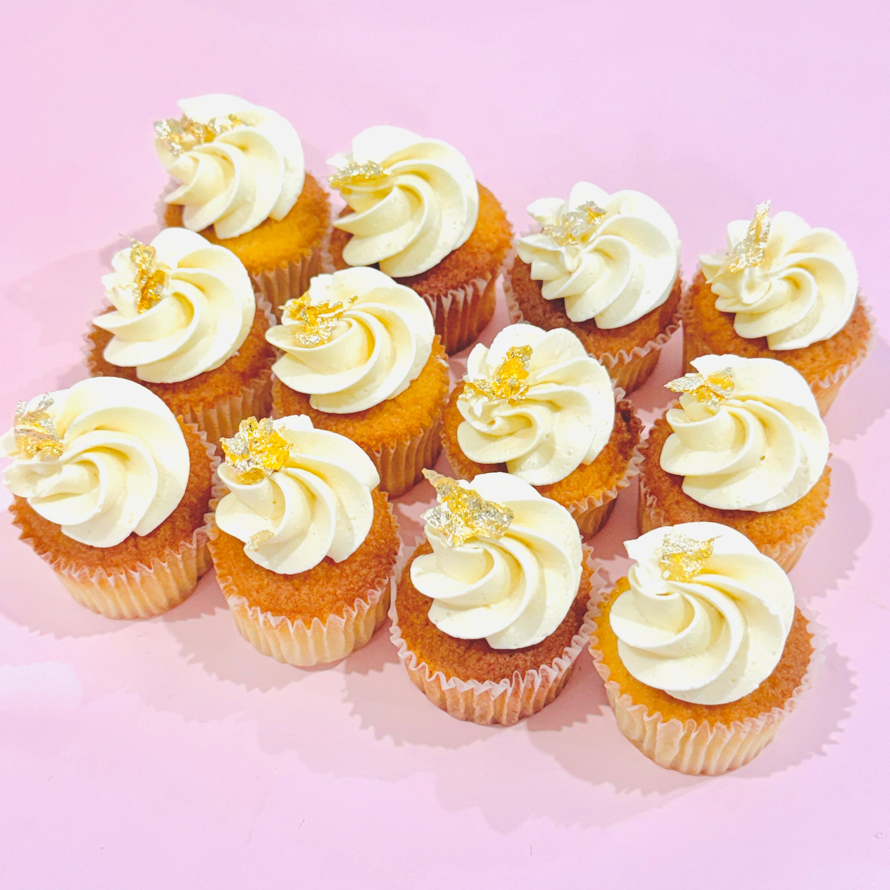 Mini Vegan Vanilla Cupcakes | Sugar Rush Bakery – Sugar Rush Bakery ...